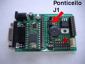 Programmi per scheda robot con CB220